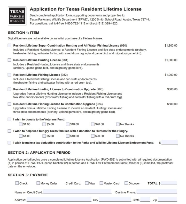 How to Apply for a Lifetime Hunting License? - Authority Safes